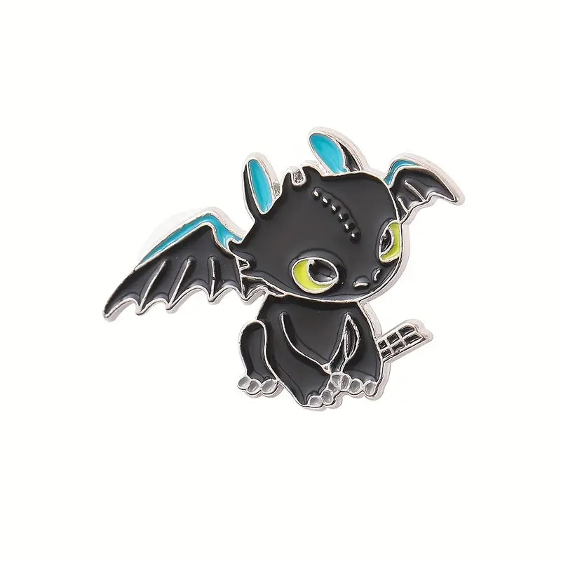 How to Train Your Dragon Toothless Enamel Pin – Broochat Store | متجر ...